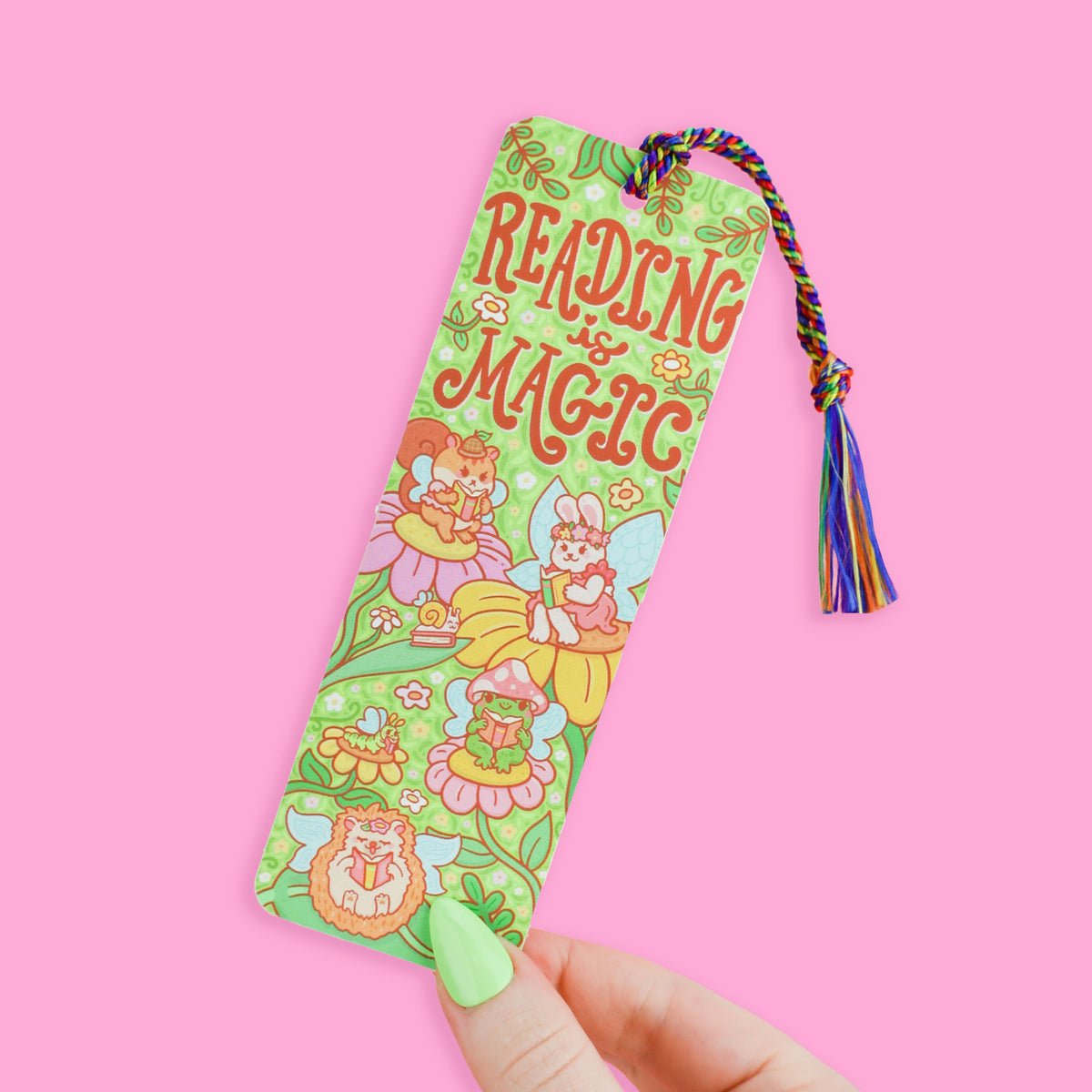 Reading Is Magic Fairy Critters Bookmark – Turtle's Soup