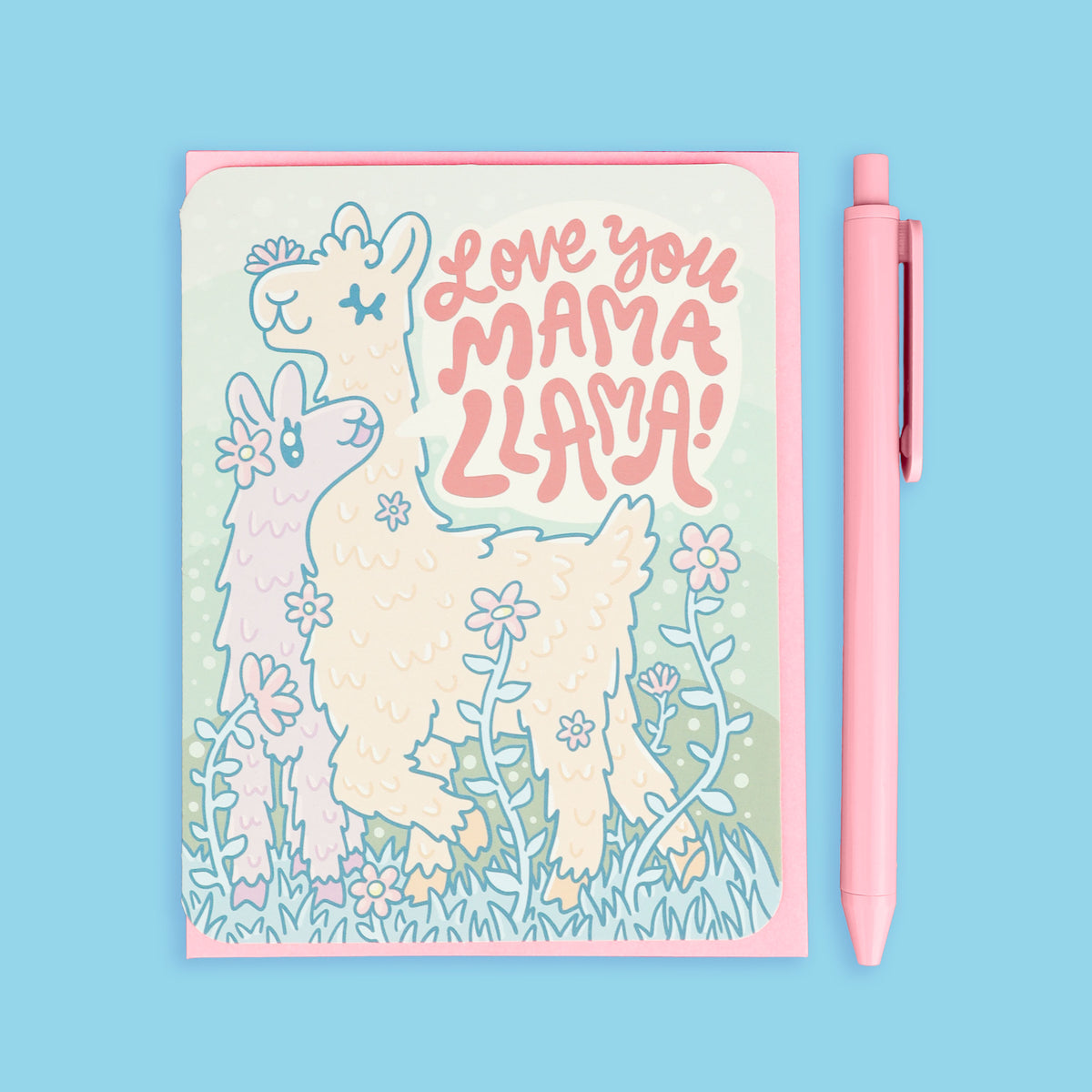 Love You Momma Llama Mother's Day Card – Turtle's Soup