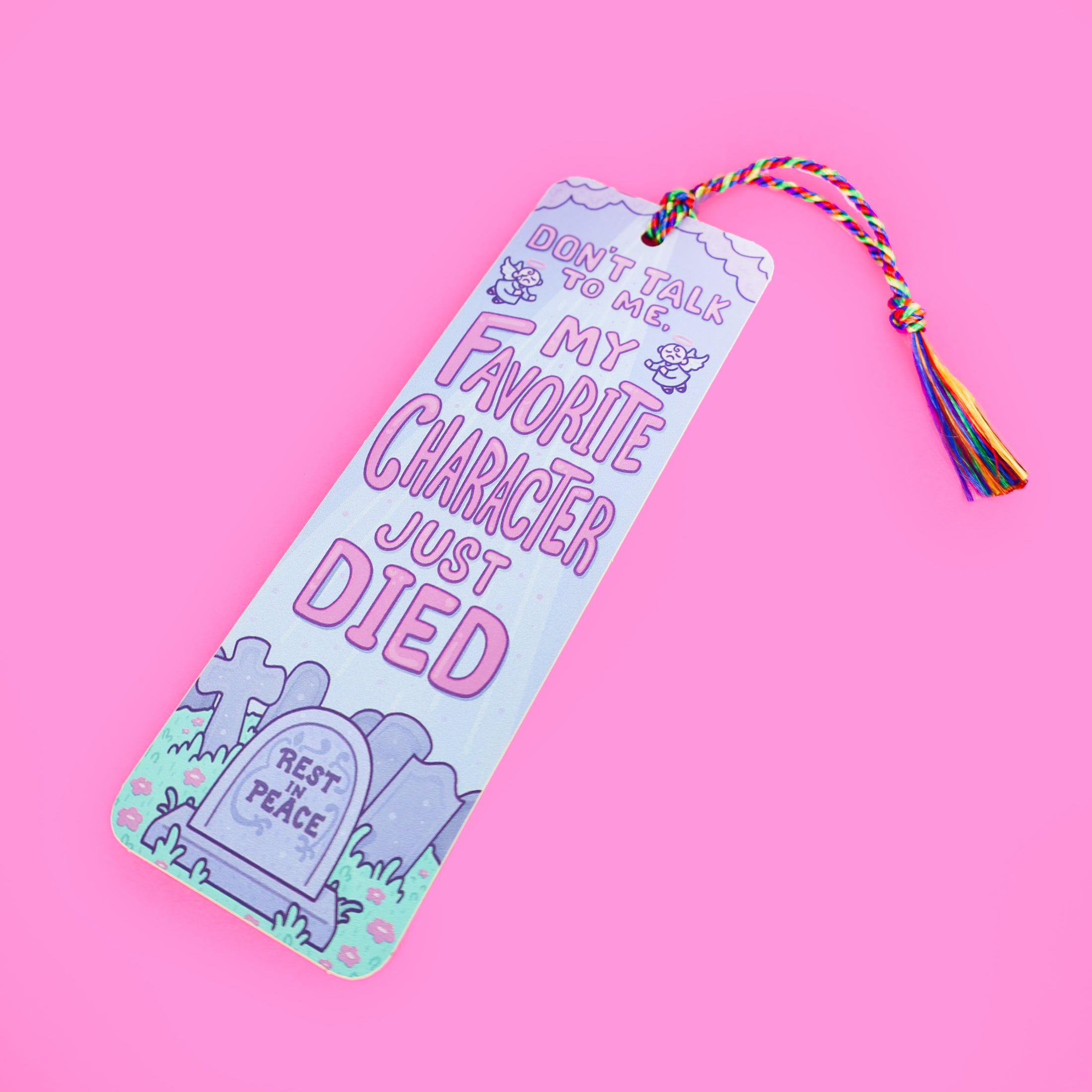 Fictional Character Graveyard Bookmark – Turtle's Soup