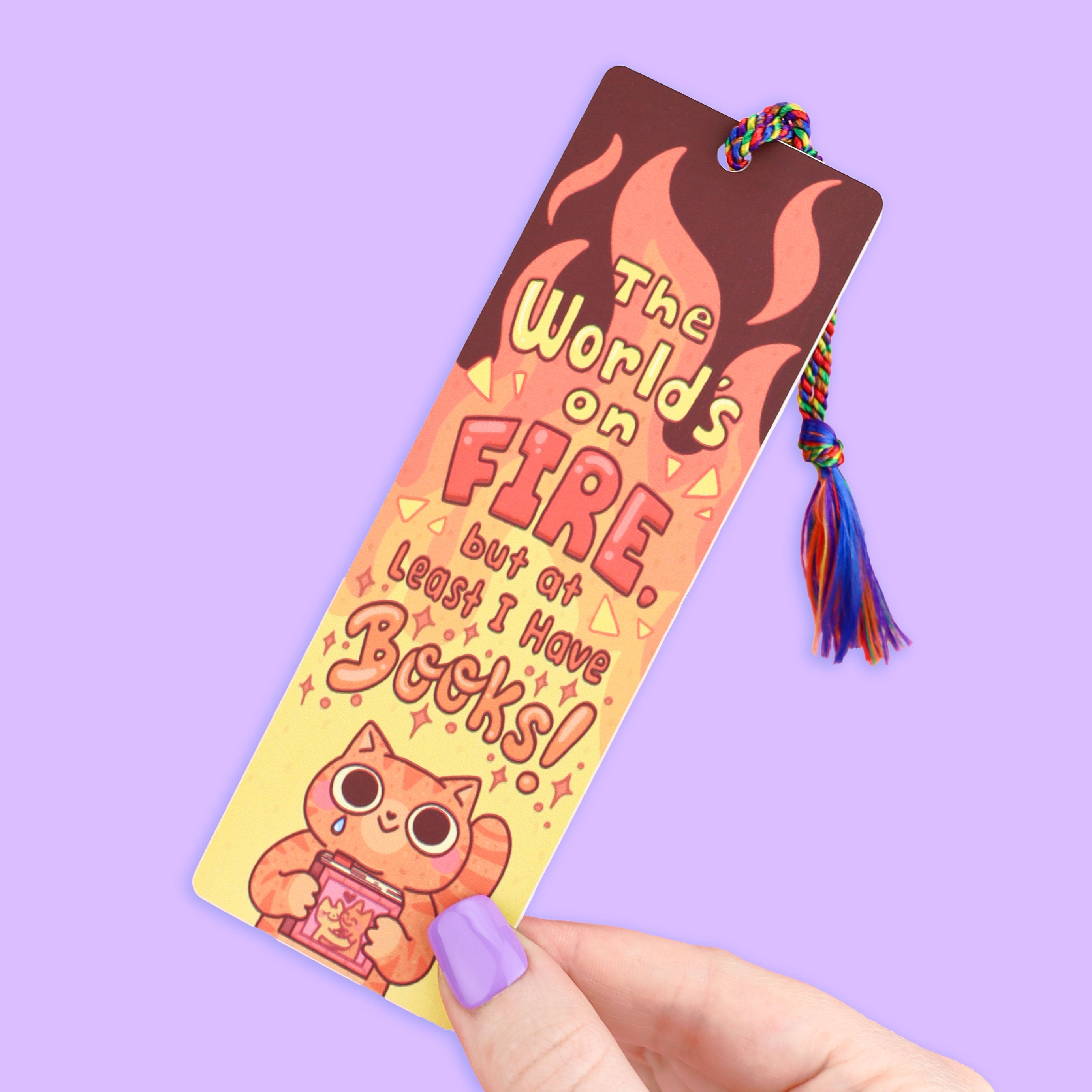 World’s On Fire Bookmark – Turtle's Soup
