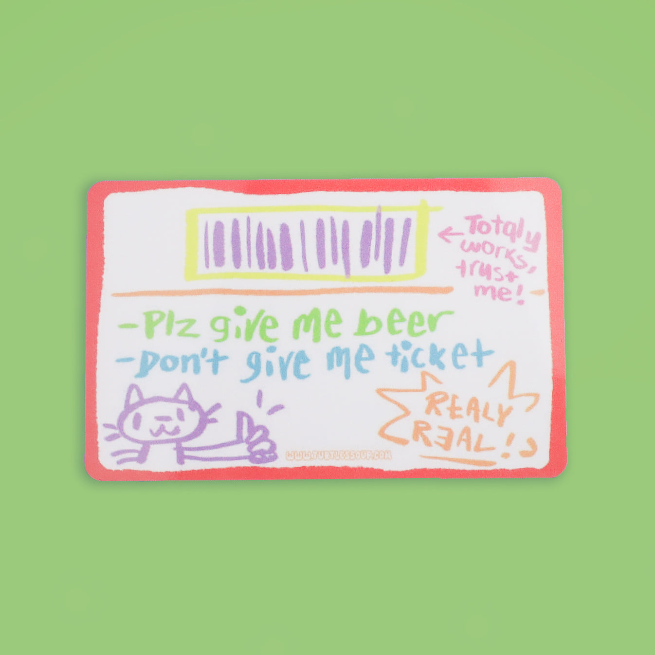 Very Fake Drivers License – Turtle's Soup