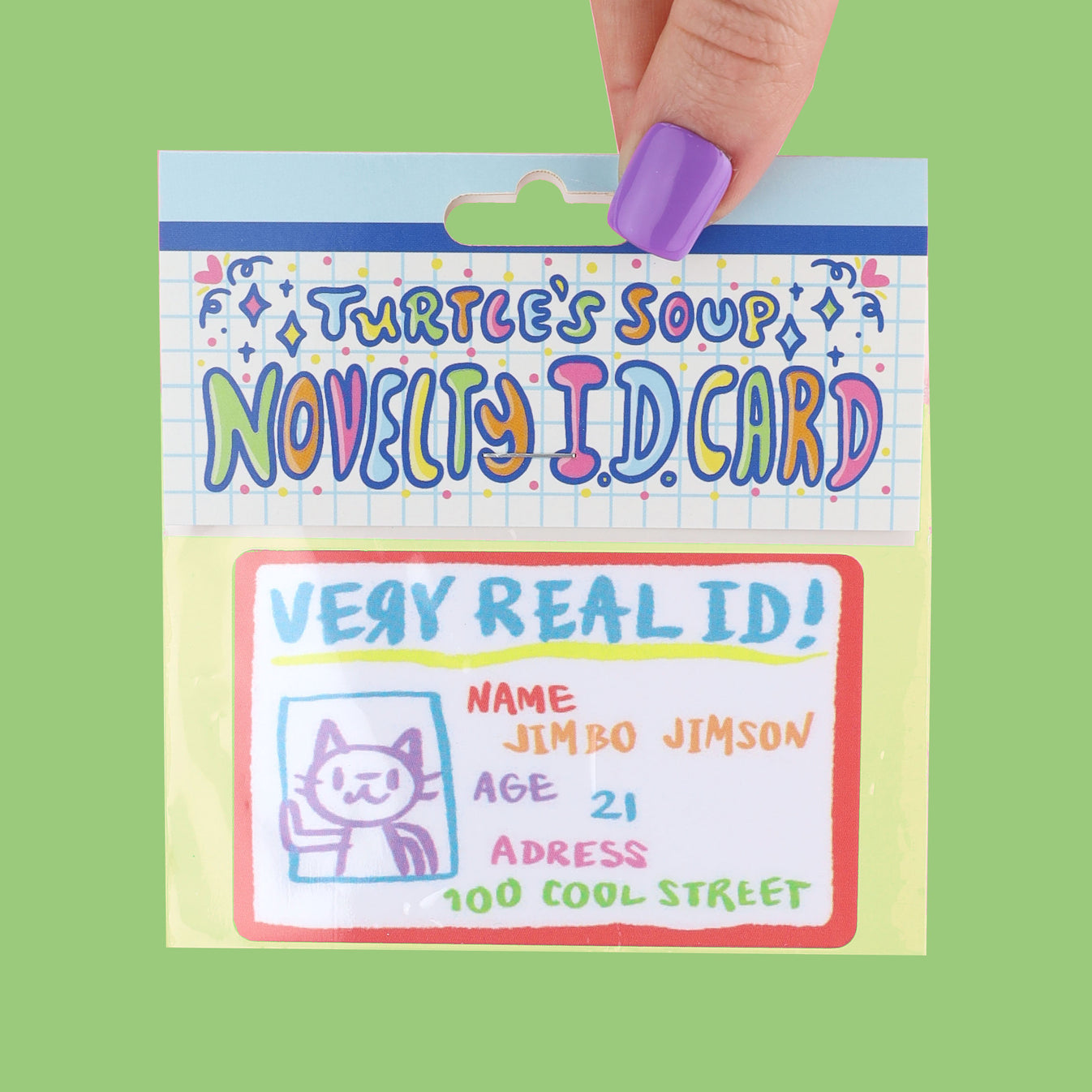 Very Fake Drivers License – Turtle's Soup