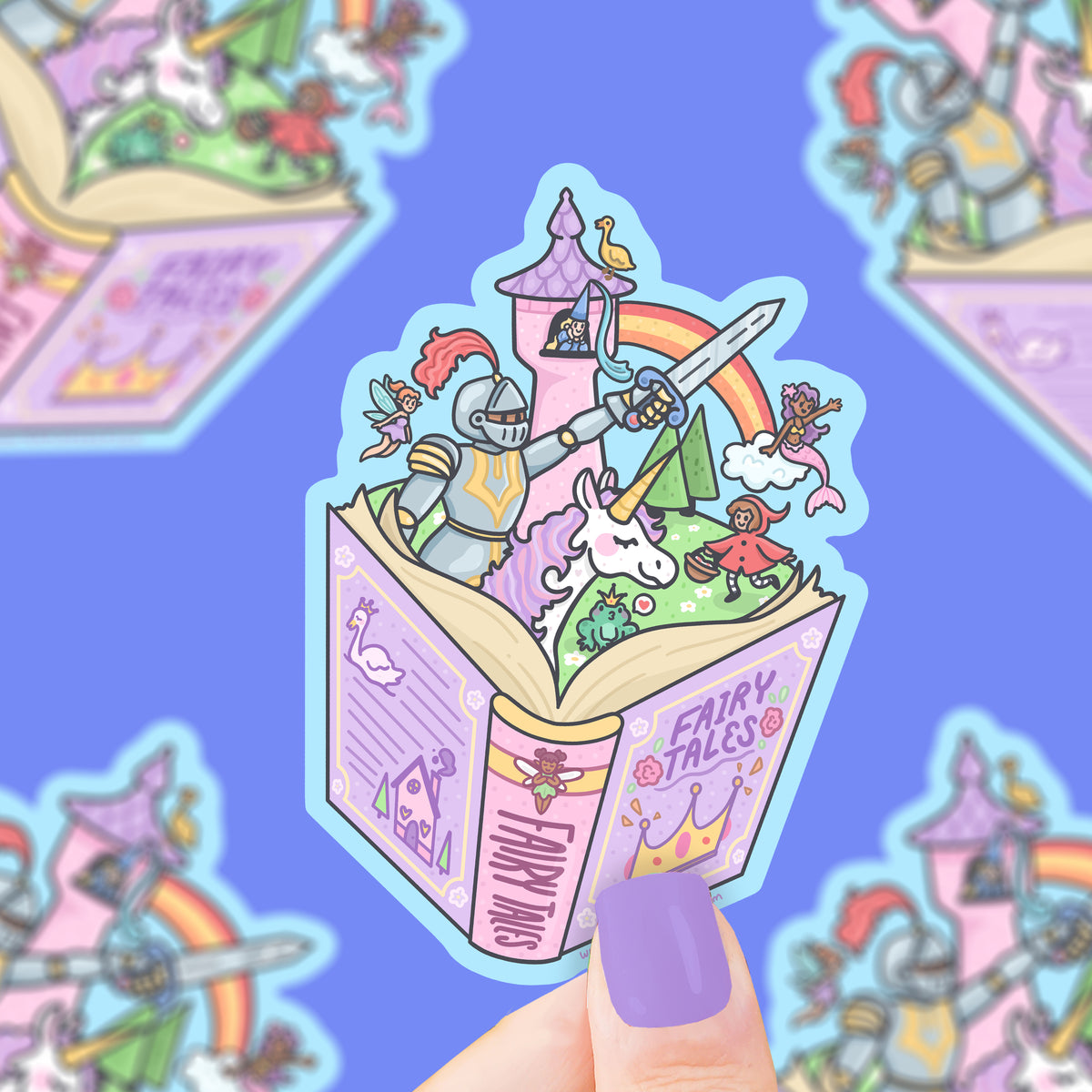 Fairy Tales Book Club Vinyl Sticker – Turtle's Soup