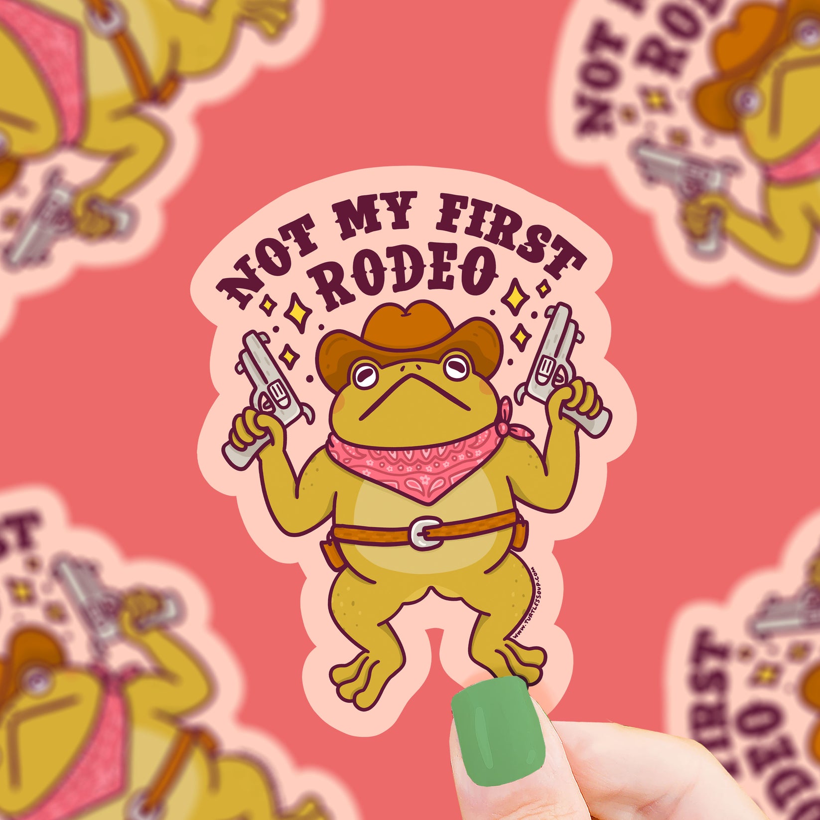 Not My First Rodeo Vinyl Sticker – Turtle's Soup