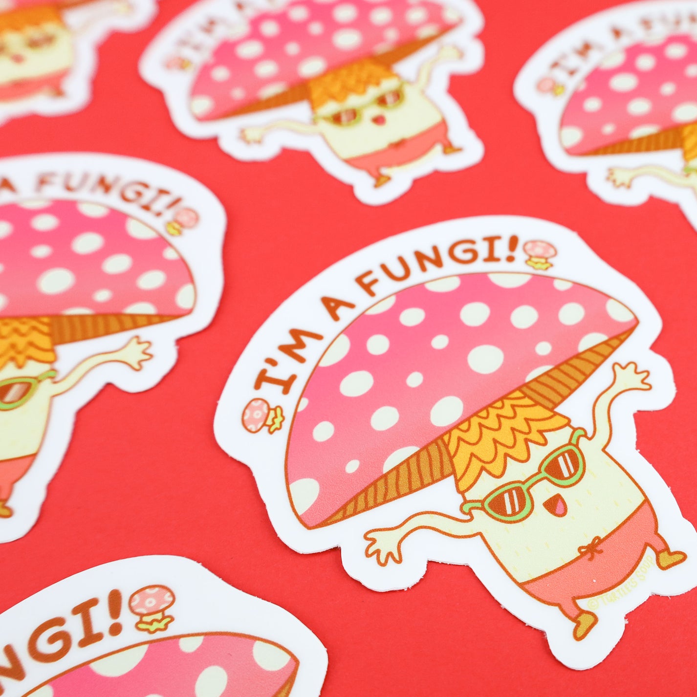 I'm A Fungi Vinyl Sticker – Turtle's Soup
