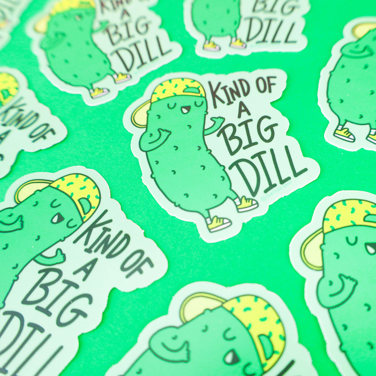 Kind Of A Big Dill Vinyl Sticker – Turtle's Soup